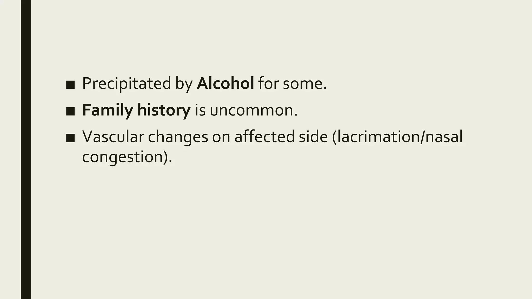Cluster headache | PPTX