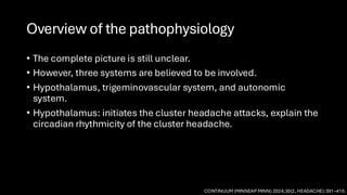 Cluster headache, other trigeminal autonomic cephalgia, and cranial ...