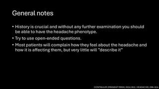 Cluster headache, other trigeminal autonomic cephalgia, and cranial ...