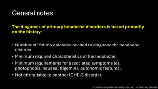 Cluster headache, other trigeminal autonomic cephalgia, and cranial ...