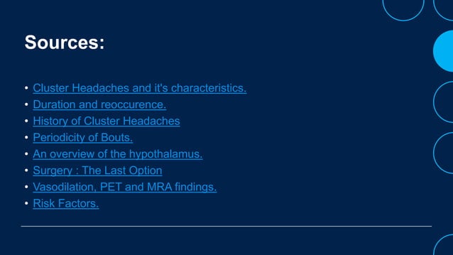 Cluster Headaches | PPT