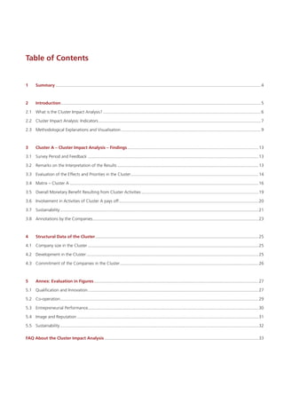 Cluster Impact Analysis | PDF