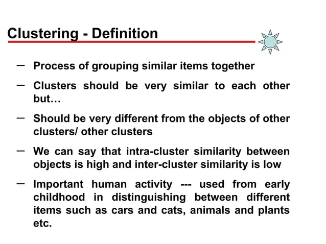 Clustering | PPT | Computing | Technology & Computing