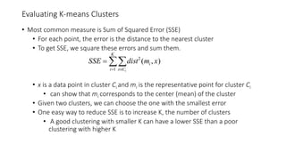 machine learning - Clustering in R | PPTX