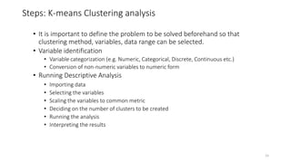 machine learning - Clustering in R | PPTX