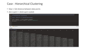 machine learning - Clustering in R | PPTX