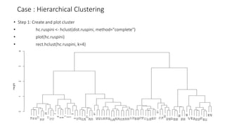 machine learning - Clustering in R | PPTX