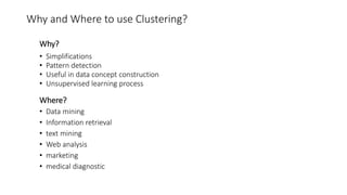 machine learning - Clustering in R | PPTX