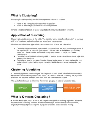 Clustering | DOCX | Science