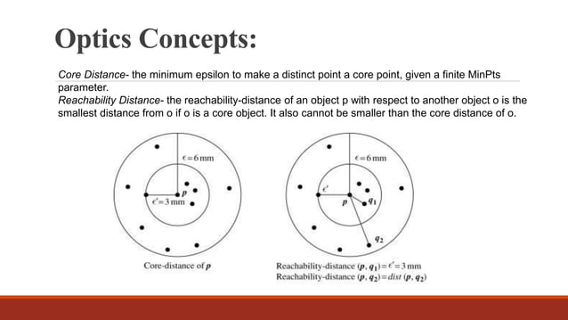 Density based clustering | PPTX | Databases | Computer Software and Applications
