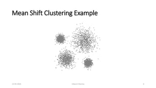 Density based Clustering Algorithms(DB SCAN, Mean shift ) | PPT