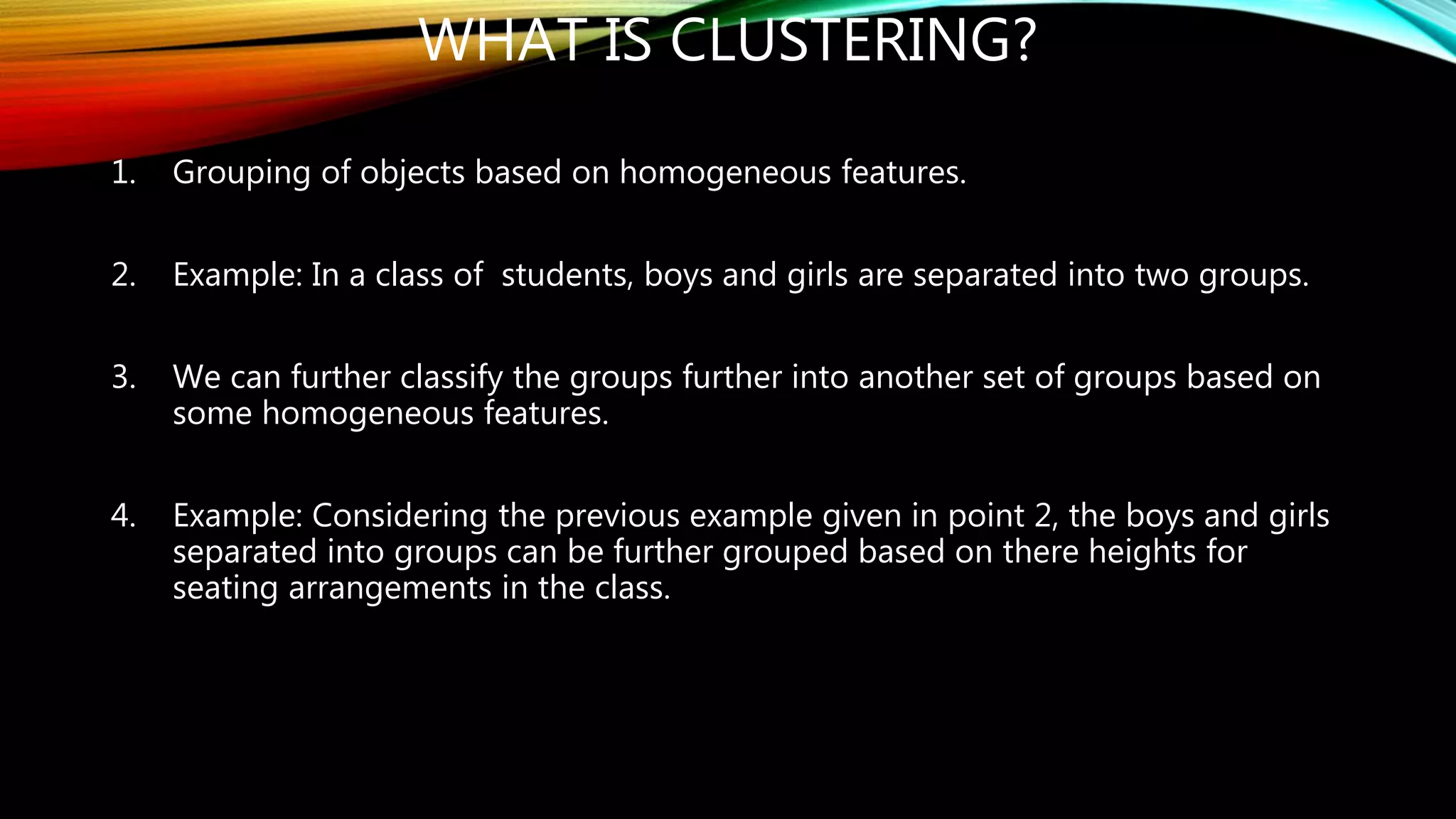 Clustering | PPTX