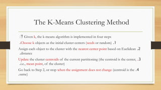 ClusteringDATA MINING CLUSTERING SUBJECT.pptx