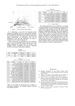 Clustering Based Approach Extracting Collocations | PDF