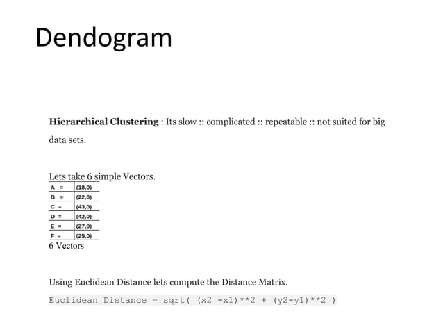 Clustering-dendogram.pptx | Physics | Science