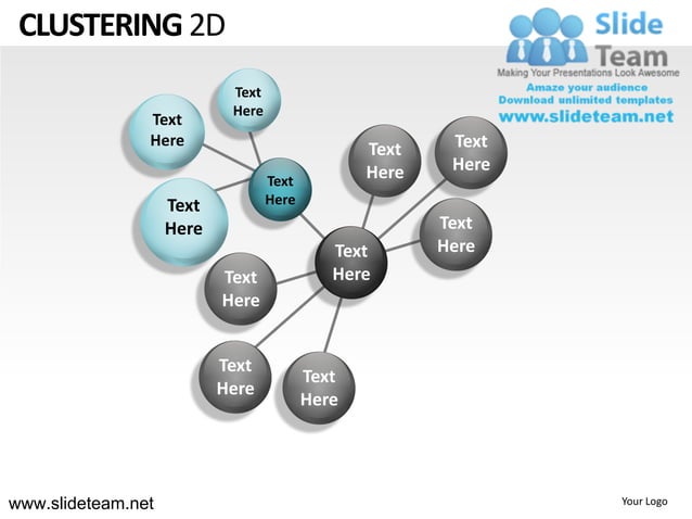 Clustering 2d Powerpoint Ppt Slides Pdf Technology And Computing
