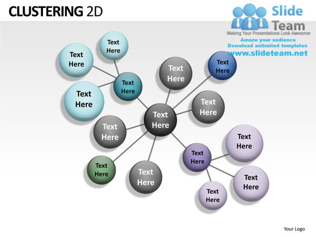 Clustering 2d powerpoint presentation slides ppt templates | PDF