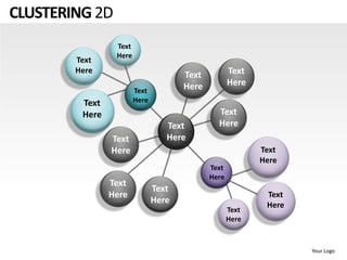 Clustering 2d powerpoint presentation templates | PPT