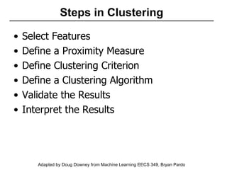 Clustering | PPT