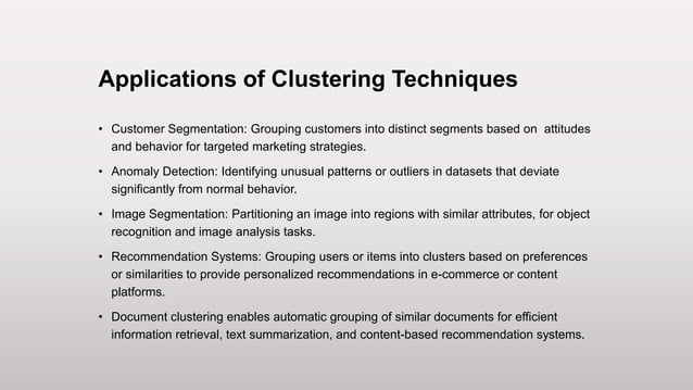 Clustering: Grouping all Data for Insights | PPT | Free Download