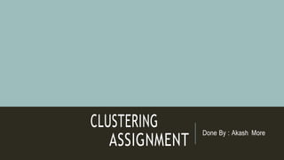 Clustering and pca assignment -1.pdf