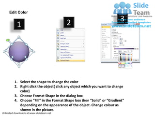 Clustering chemistry atoms 3 d powerpoint slides and ppt diagram ...