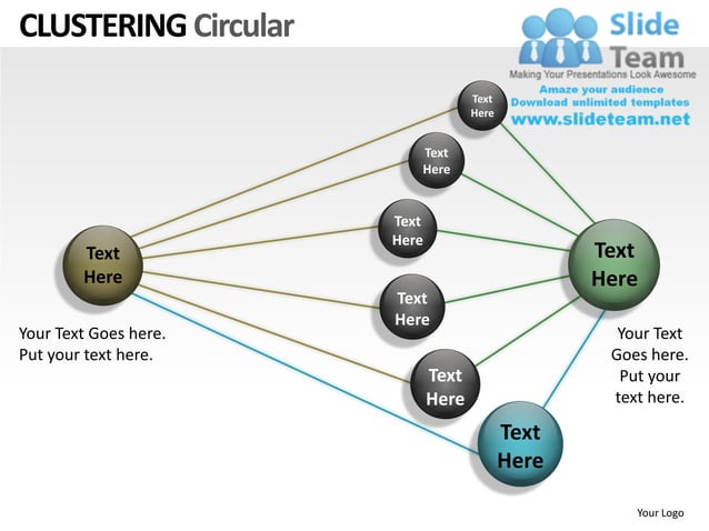 Clustering Circular Powerpoint Presentation Slides Ppt Templates Ppt