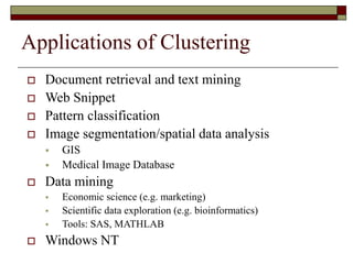 clustering_classification.ppt | Search | Internet