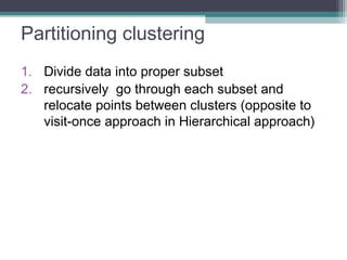 Clustering & classification | PPT