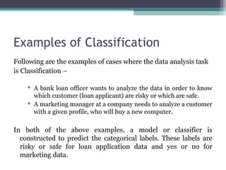 Clustering & classification | PPT