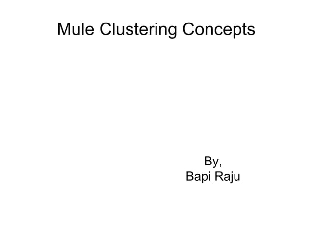 Clustering Concepts Ppt