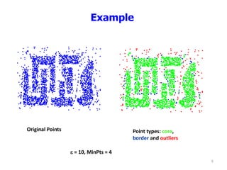 clustering density technidques in machine learning | PPT