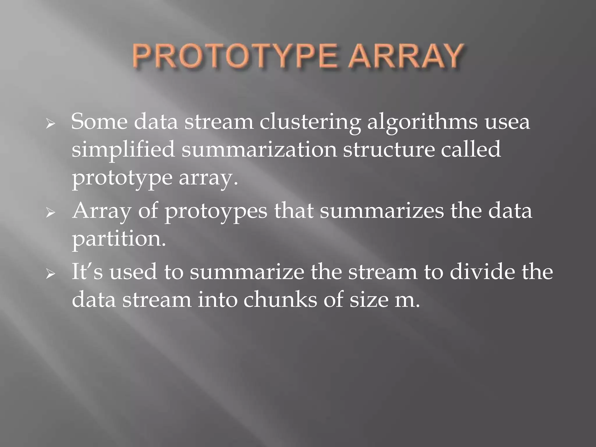 Clustering for Stream and Parallelism (DATA ANALYTICS) | PPTX