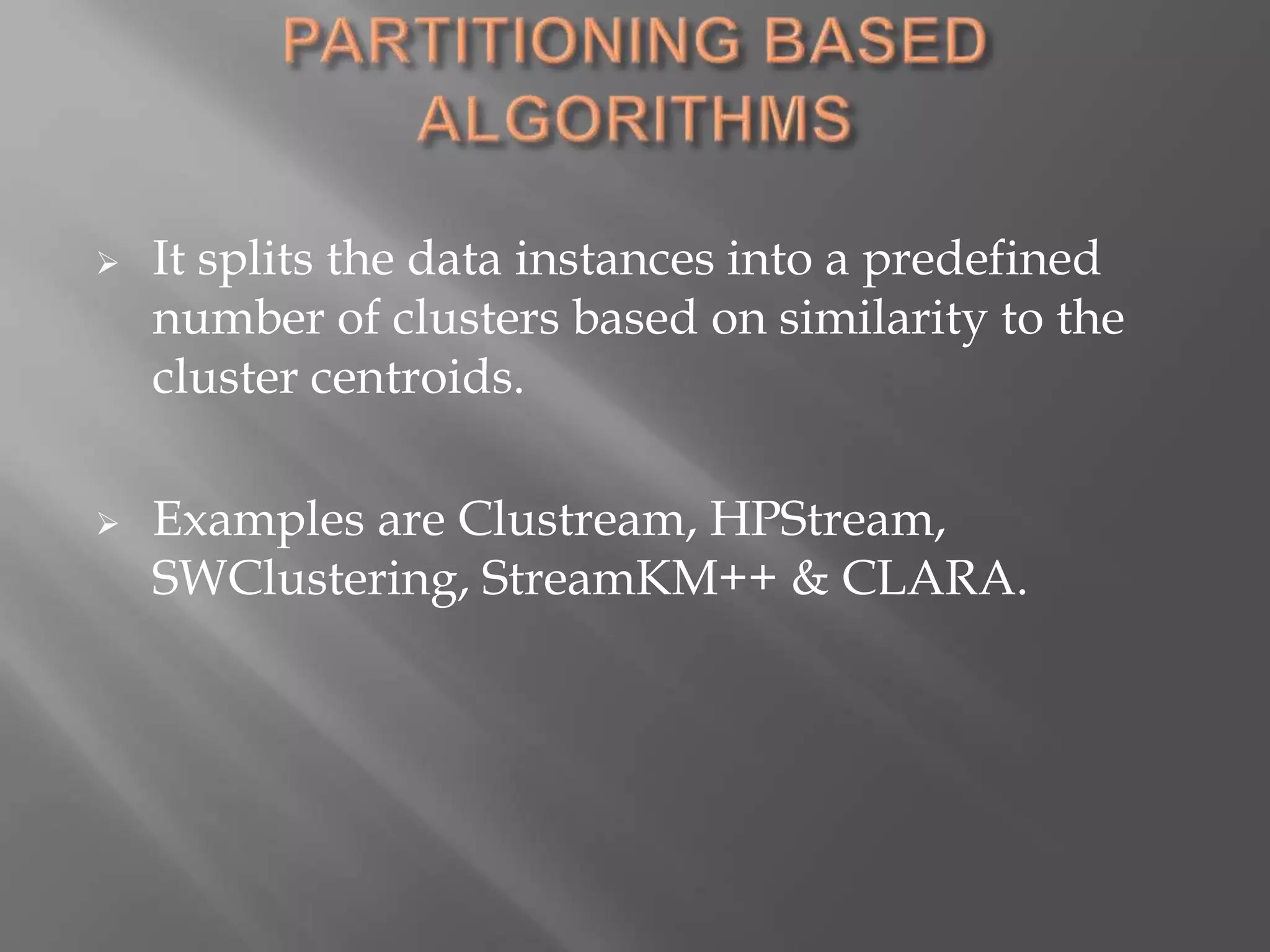 Clustering for Stream and Parallelism (DATA ANALYTICS) | PPTX