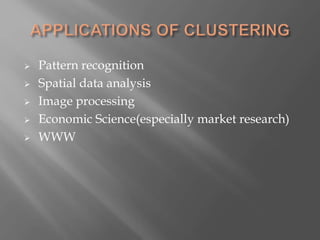 Clustering for Stream and Parallelism (DATA ANALYTICS) | PPTX