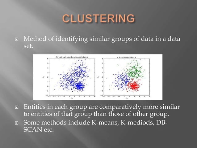 Clustering for Stream and Parallelism (DATA ANALYTICS) | PPTX