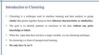 Clustering GL Demo V3 - Unsupervised Learning | PPT