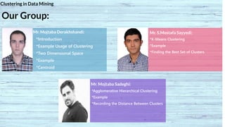 Clustering in Data Mining | PPT