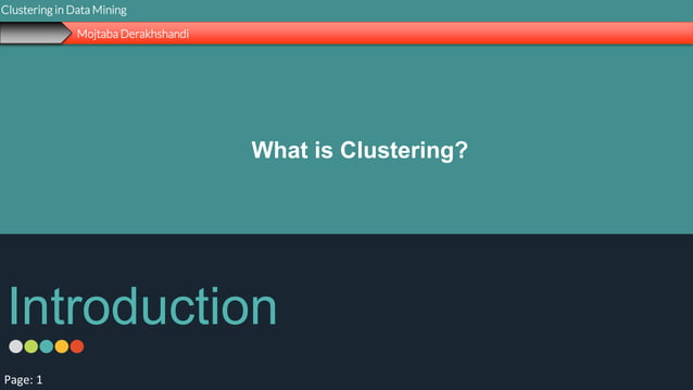 Clustering In Data Mining Ppt