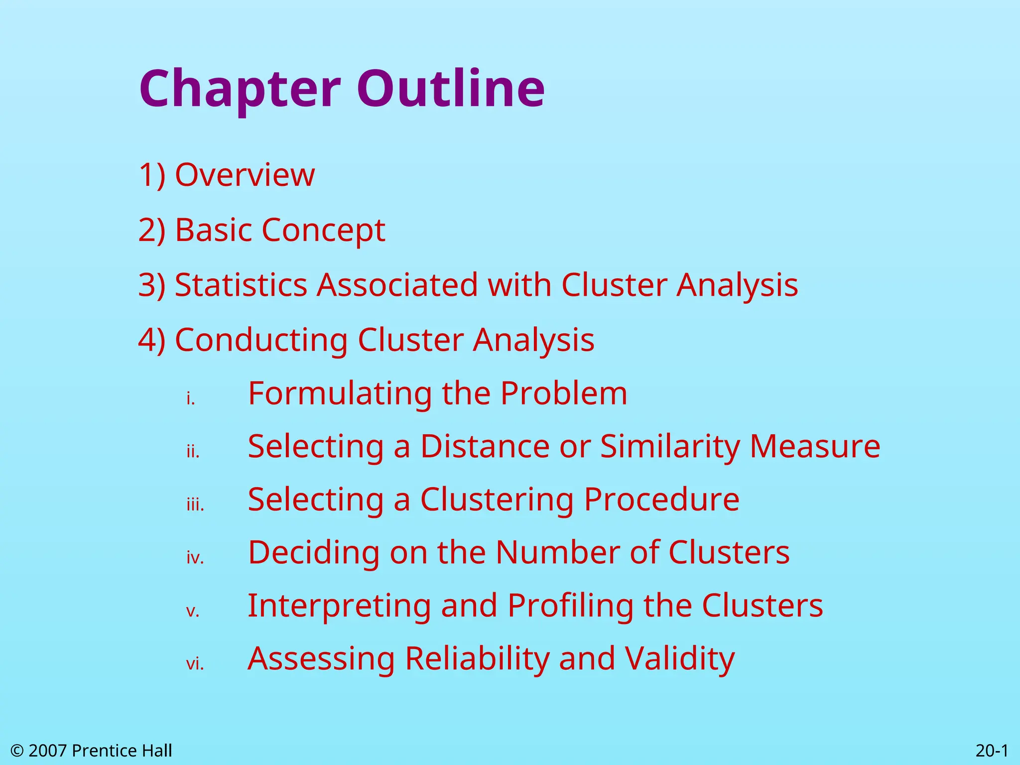 clustering in research cluster analysis.ppt