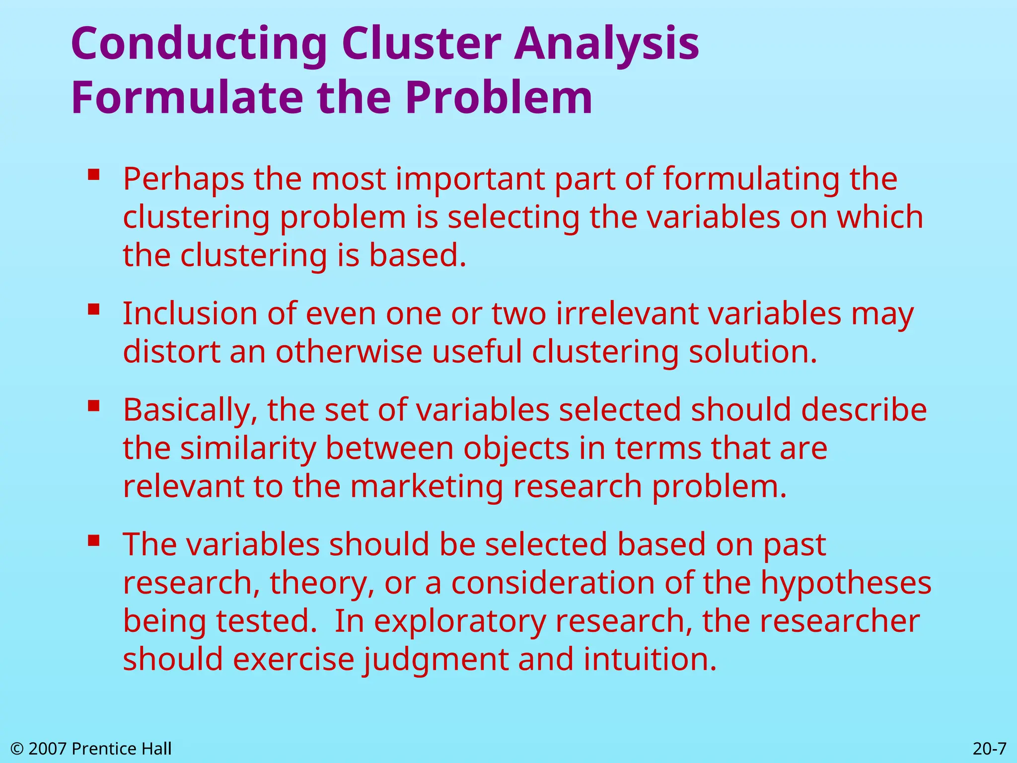 clustering in research cluster analysis.ppt