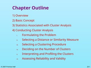 clustering in research cluster analysis.ppt