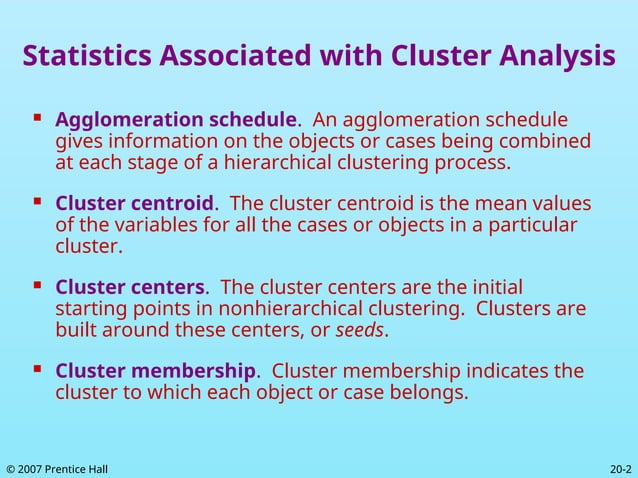 clustering in research cluster analysis.ppt clustering in research cluster analysis.ppt