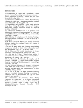 Clustering of medline documents using semi supervised spectral clustering | PDF