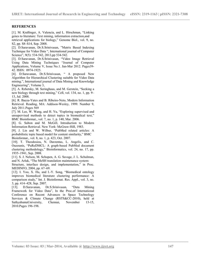 Clustering Of Medline Documents Using Semi Supervised Spectral Clustering Pdf 