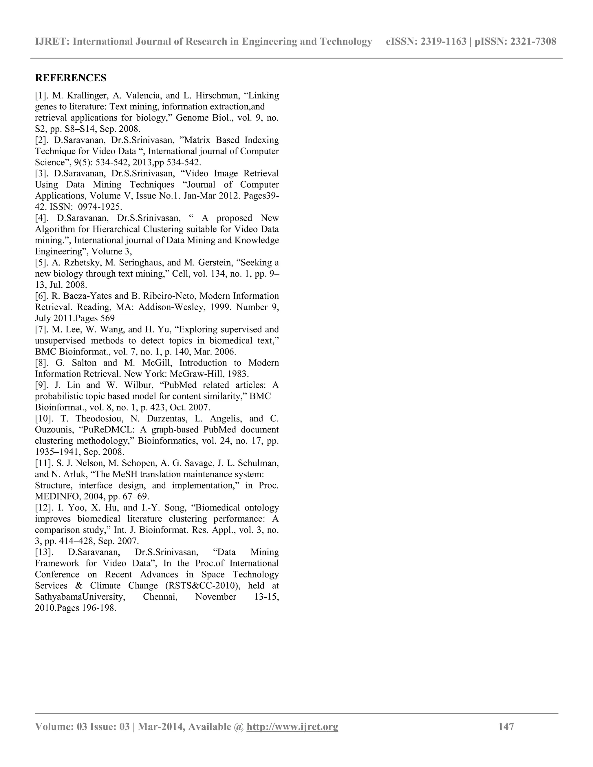 Clustering Of Medline Documents Using Semi Supervised Spectral