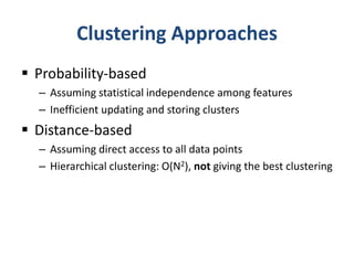 Clustering on database systems rkm | PPT