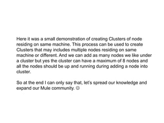 Mule Clustering | PPT