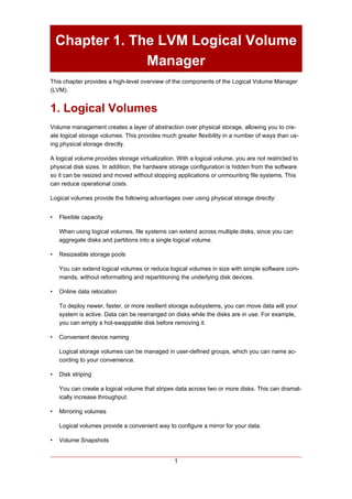 Cluster logical volume_manager | PDF