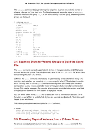 Cluster logical volume_manager | PDF